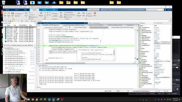 Debugging Example: Navigating Workspaces - MATLAB