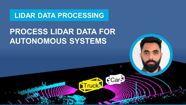Lidar Processing for Autonomous Systems - MATLAB