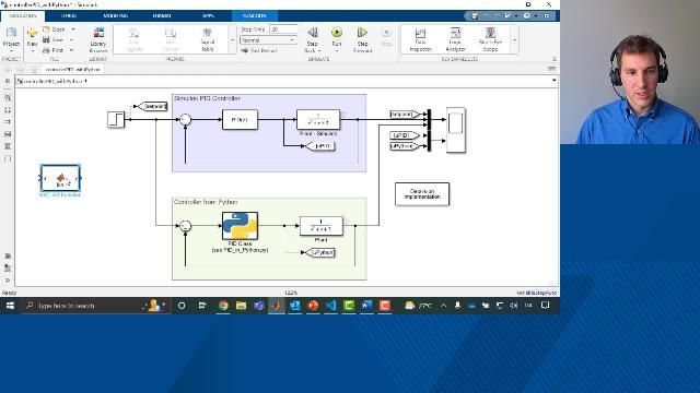 Integrazione avanzata MATLAB e Python - MATLAB