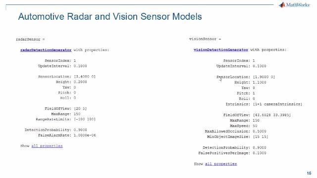 R2017a의 Automated Driving Toolbox 소개 - MATLAB